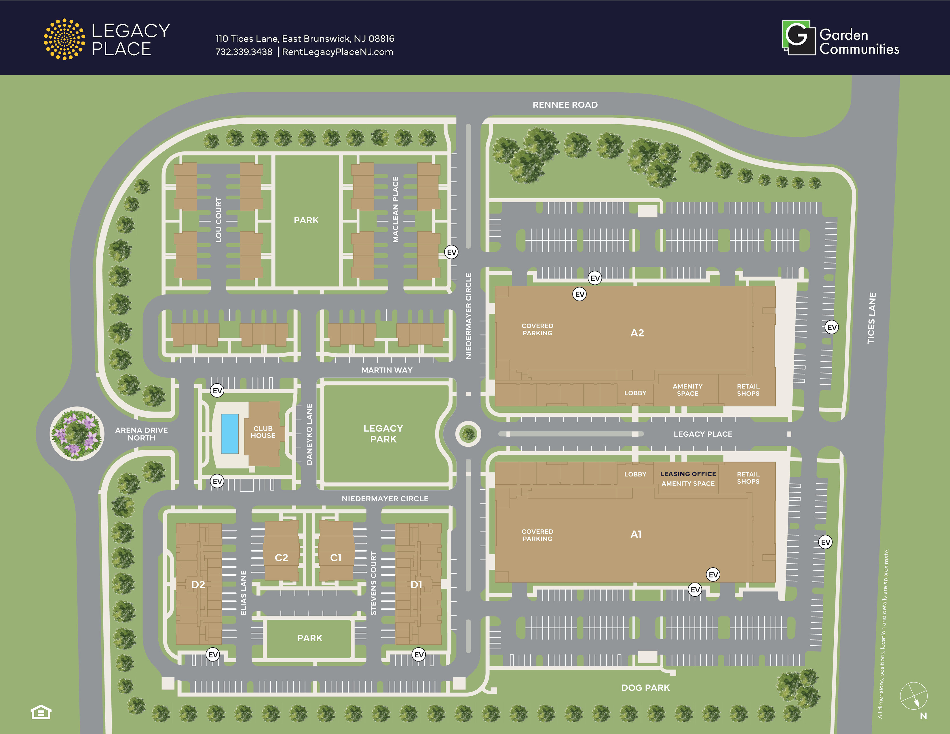 Legacy Place: Amenity-Rich Apartments for Rent in East Brunswick, NJ